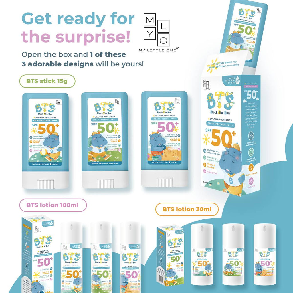 MyLO BTS Sunscreen Stick & Sunblock Lotion – Adertek Baby & Kids
