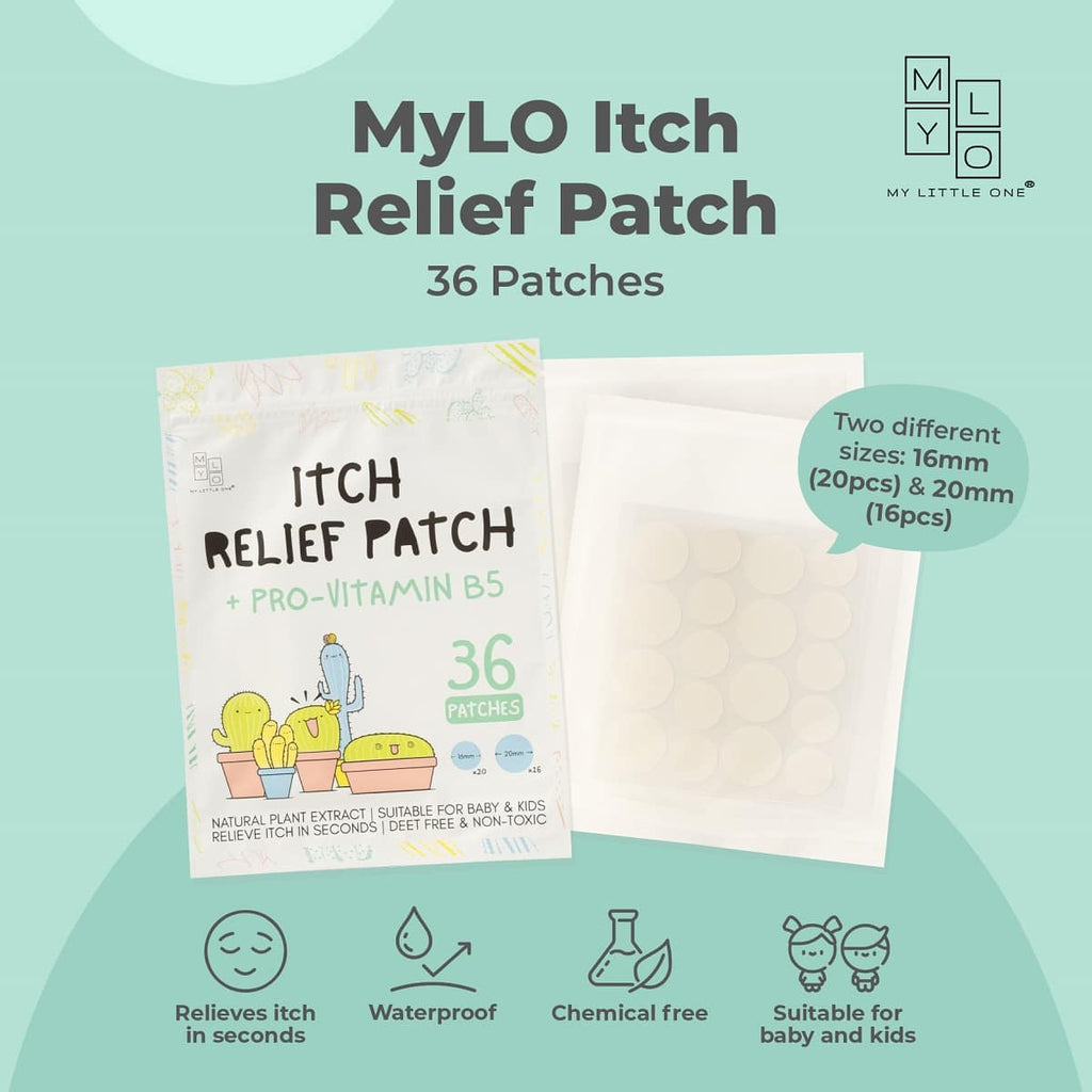 MyLO Itch Relief Patch (36 patches / pouch) – Adertek Baby & Kids